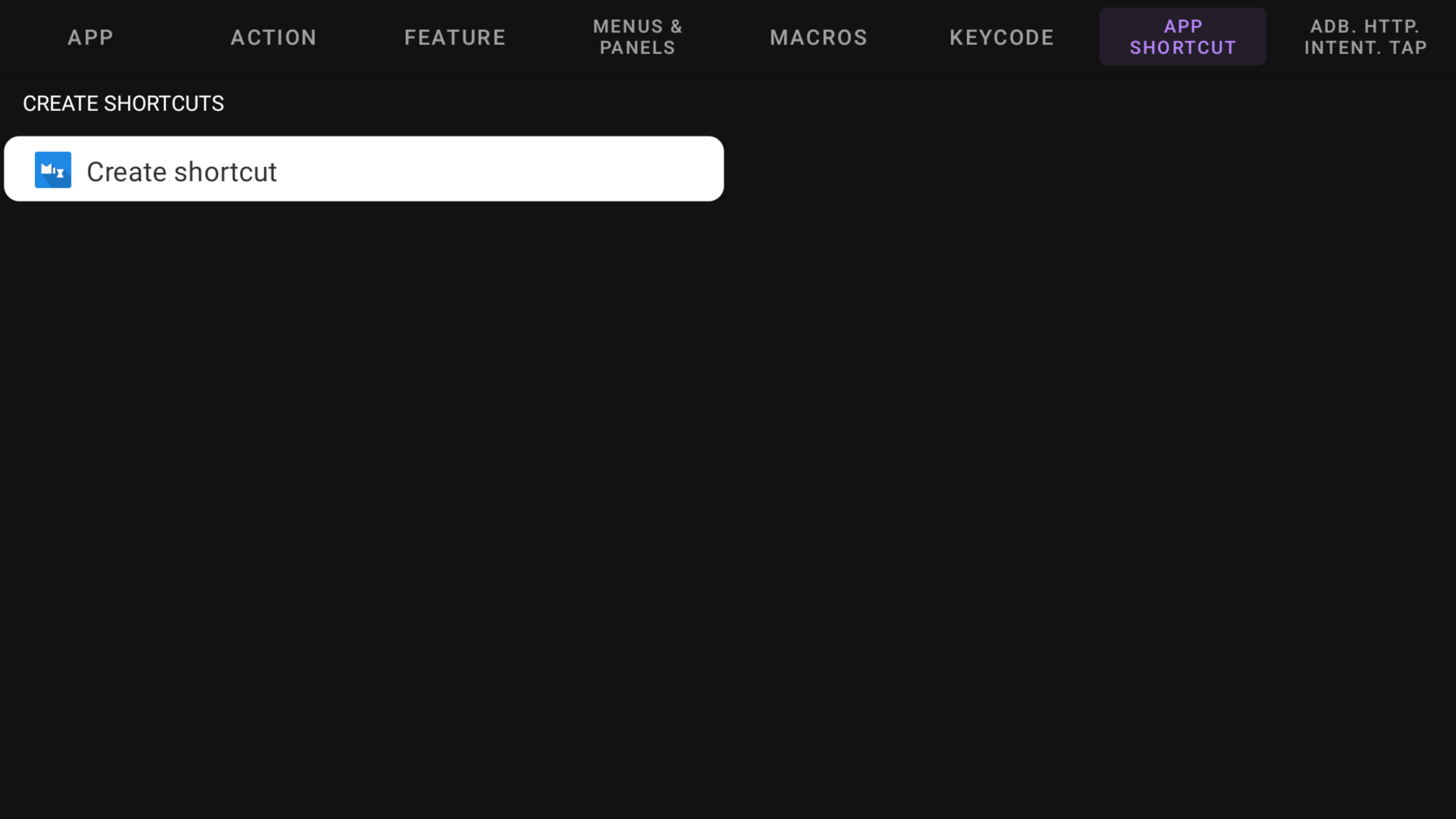 App Shortcut TvQuickActions Docs